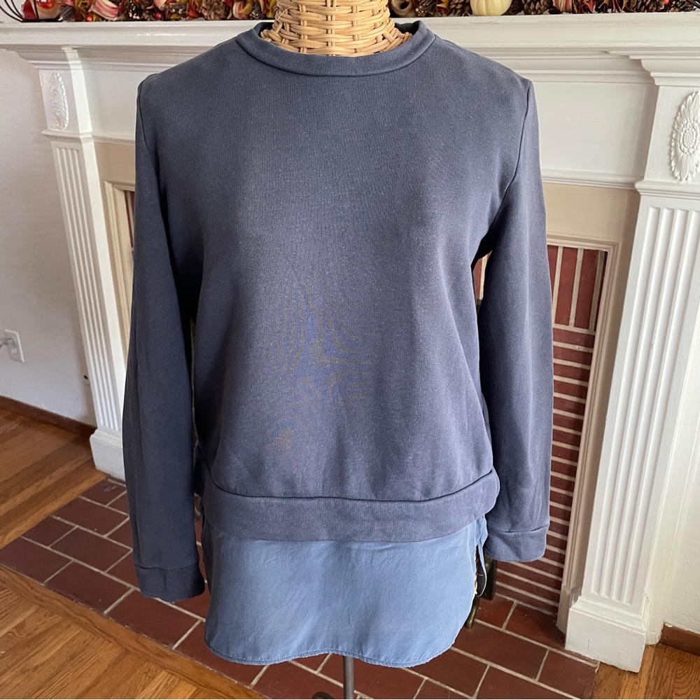 Cos Layered Look Sweatshirt S - Gem